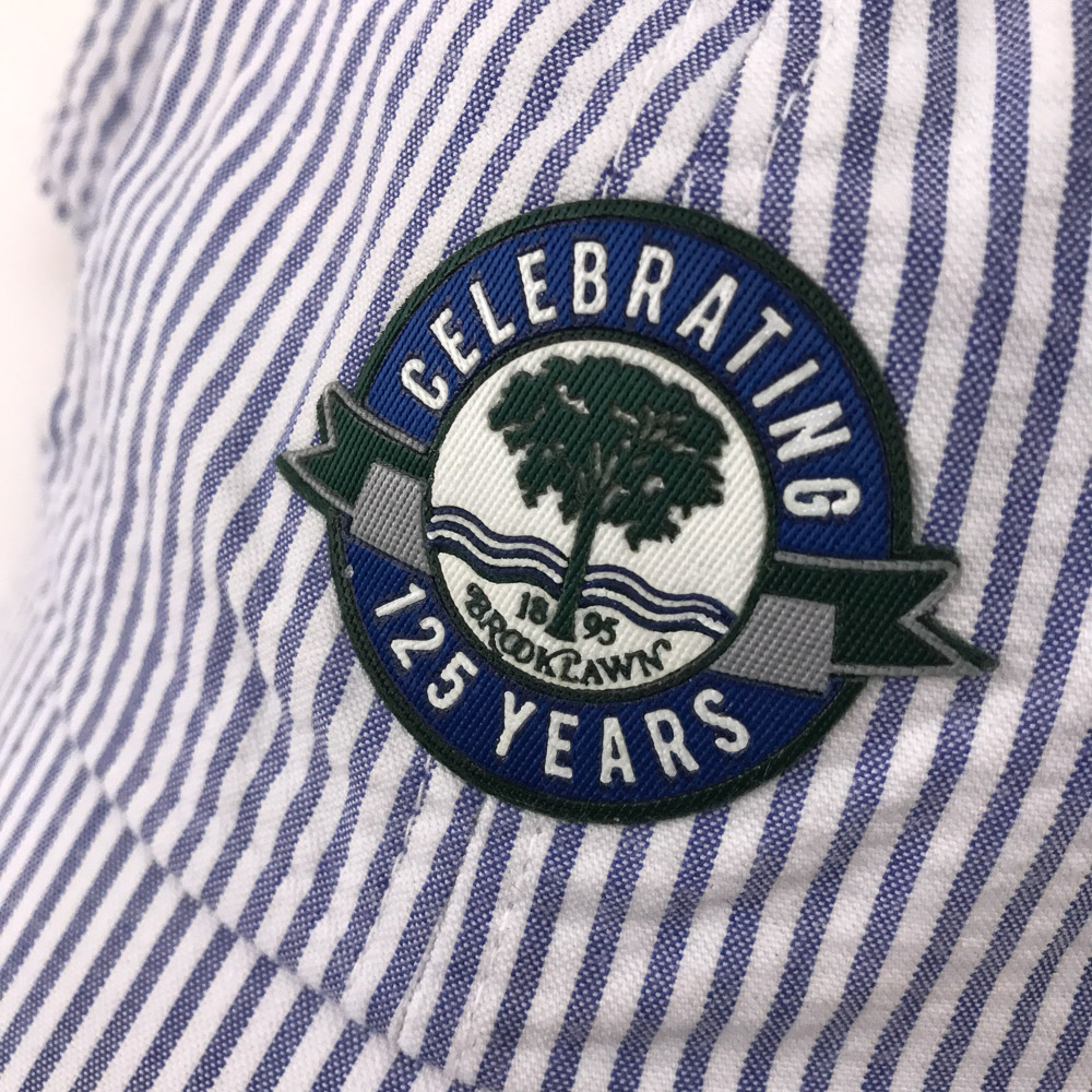 Brooklawn Golf Celebrating 125 Years Pinstripe Hat | eBay